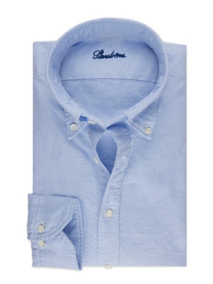 Stenstrøms herre skjorte 675261 8165 fitted body lysblå